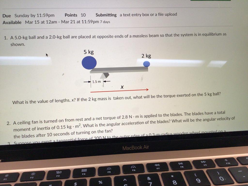 Solved Due Sunday by 11:59pm Points 10 Submitting a text | Chegg.com