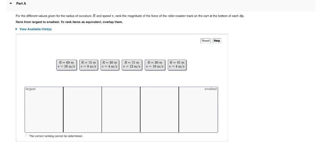 Solved A roller-coaster track has six semicircular "dips" | Chegg.com