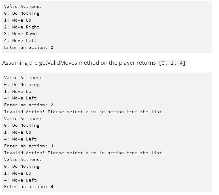 Solved Part 3 - Playing the Game (15 Points) In the | Chegg.com