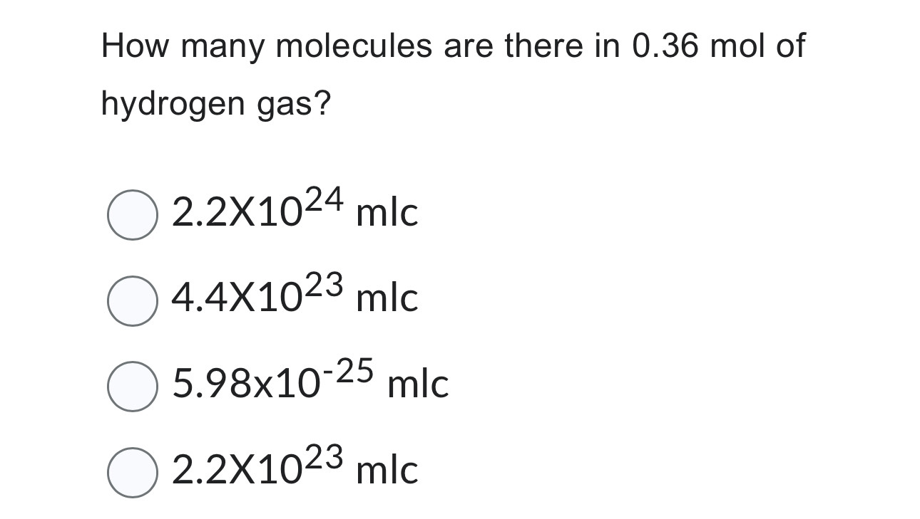 Solved What is the mass of 4.75×1022 molecules of water? | Chegg.com