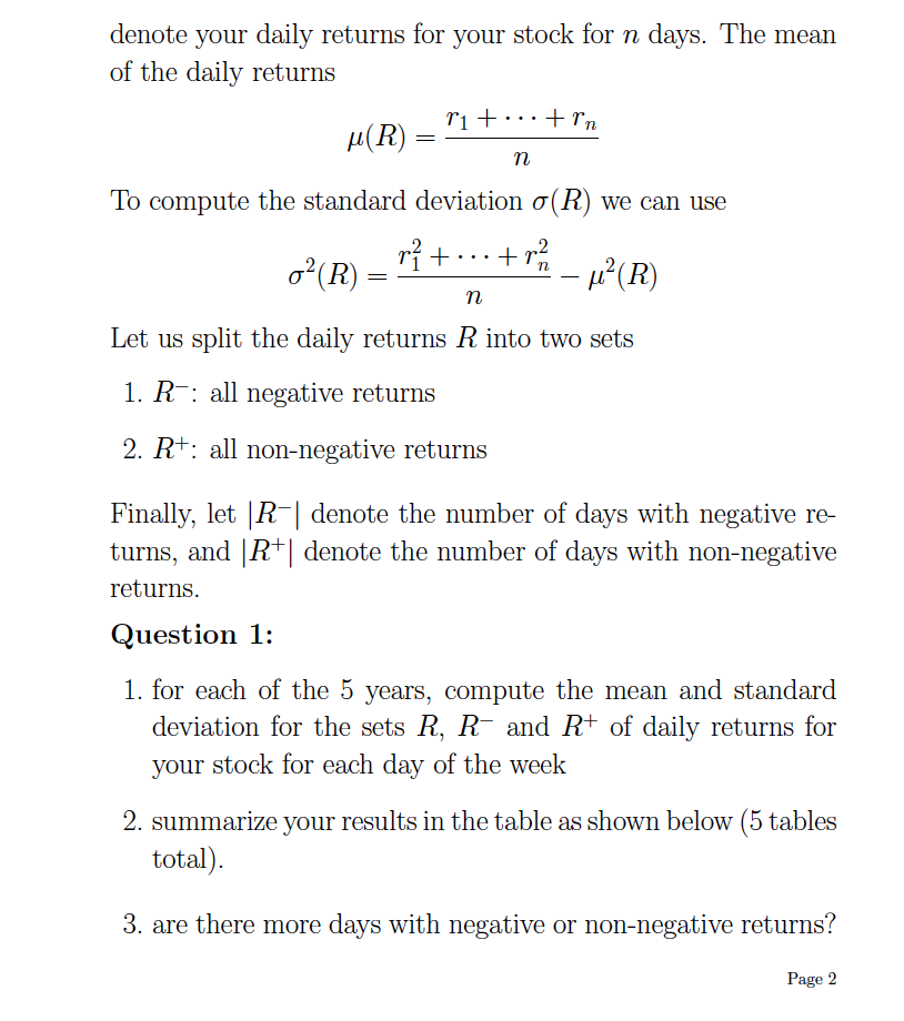 Solved Assignment In this assignment, you will use Python to | Chegg.com