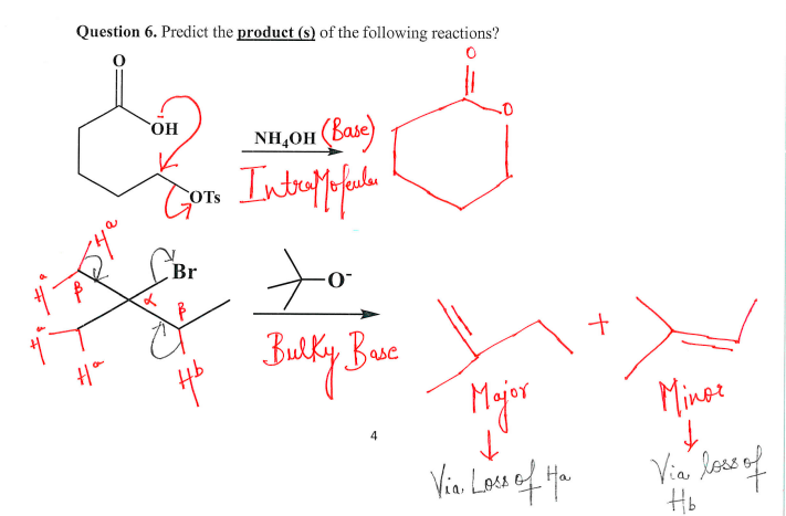 Solved Help! Can someone please explain how these reactants | Chegg.com