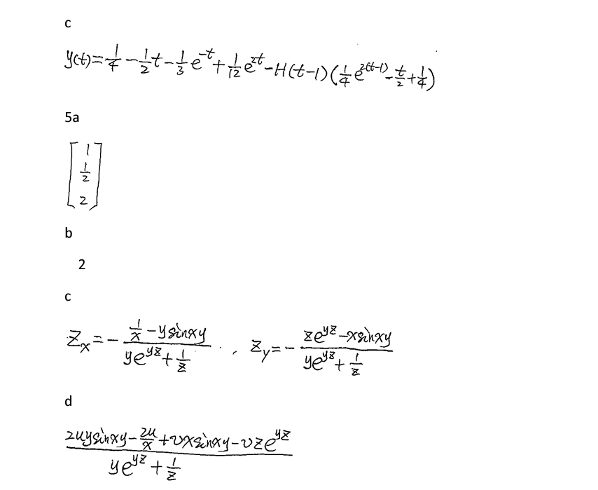 Solved Consider the function f(x,y,z)=cos(xy)+eyz+ln(zx). | Chegg.com
