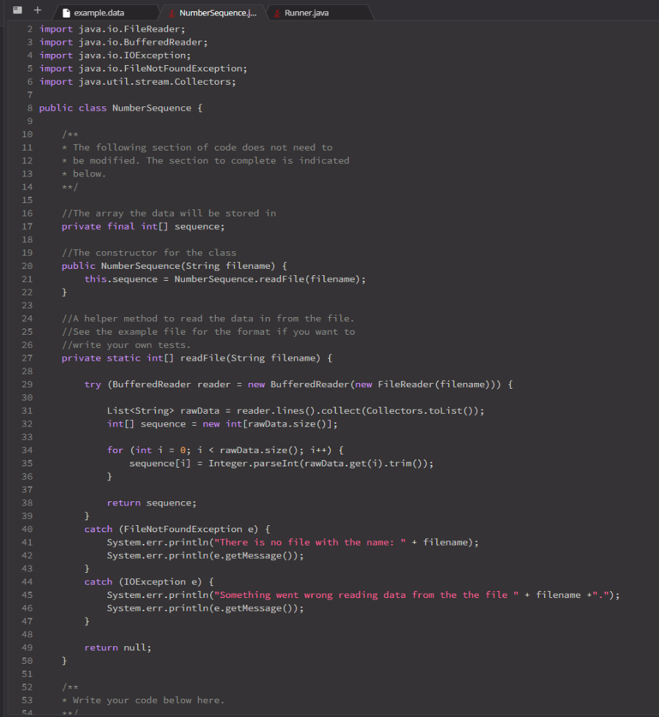 Solved For the first task, we're going to fill out a simple | Chegg.com