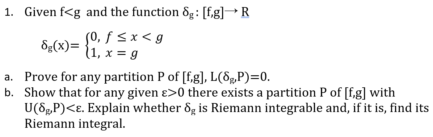Solved 1. Given f | Chegg.com