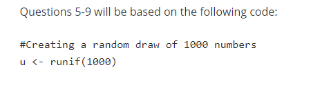 Solved Questions 5-9 will be based on the following code: | Chegg.com