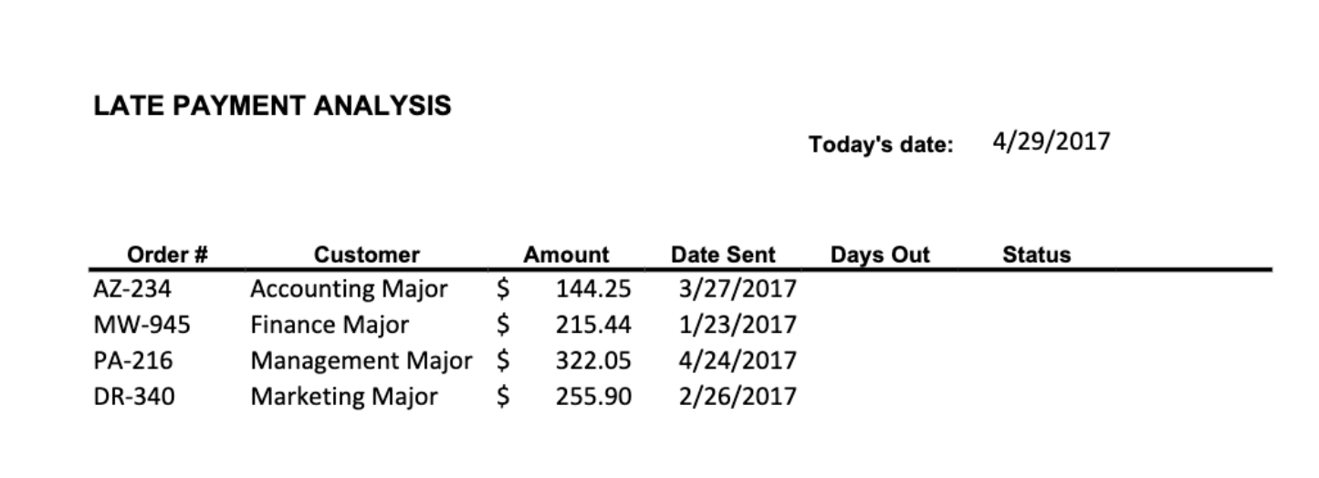 Solved You will use the Nested IF function to identify | Chegg.com