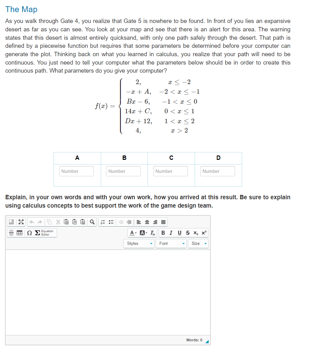 The Map As you walk through Gate 4, you realize that | Chegg.com