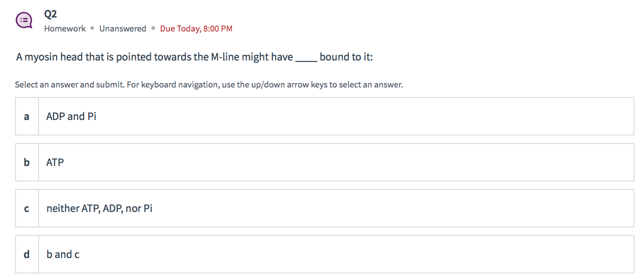 Solved ∵Q2 Homework ∙ Unanswered ∙ Due Today, 8:00 PM A | Chegg.com