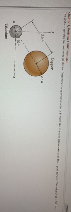 Solved 1) calculate the mass of each sphere 2) | Chegg.com