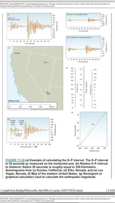 Solved Critical Thinking Earthquake Analysis You will need | Chegg.com