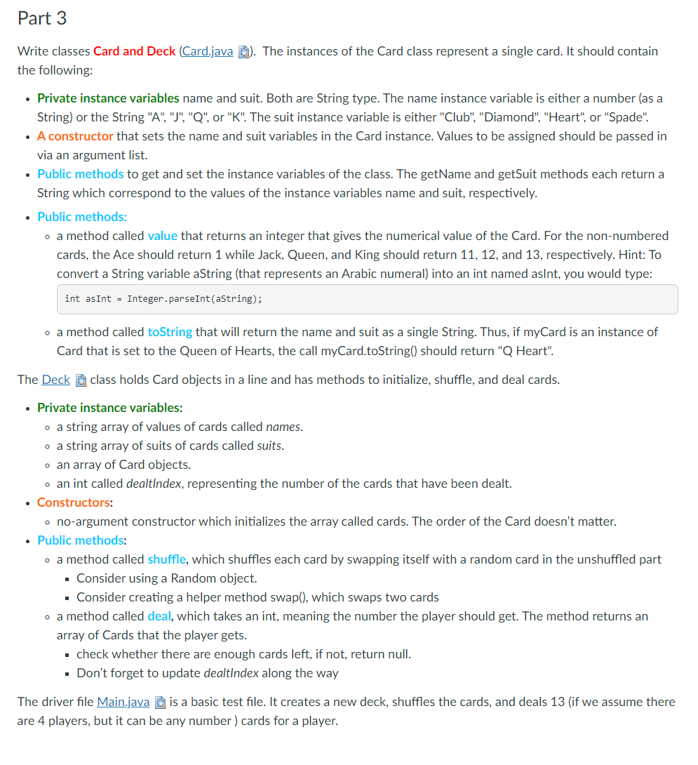 Solved Part 1 Create a class called Reverse.java. Write a | Chegg.com