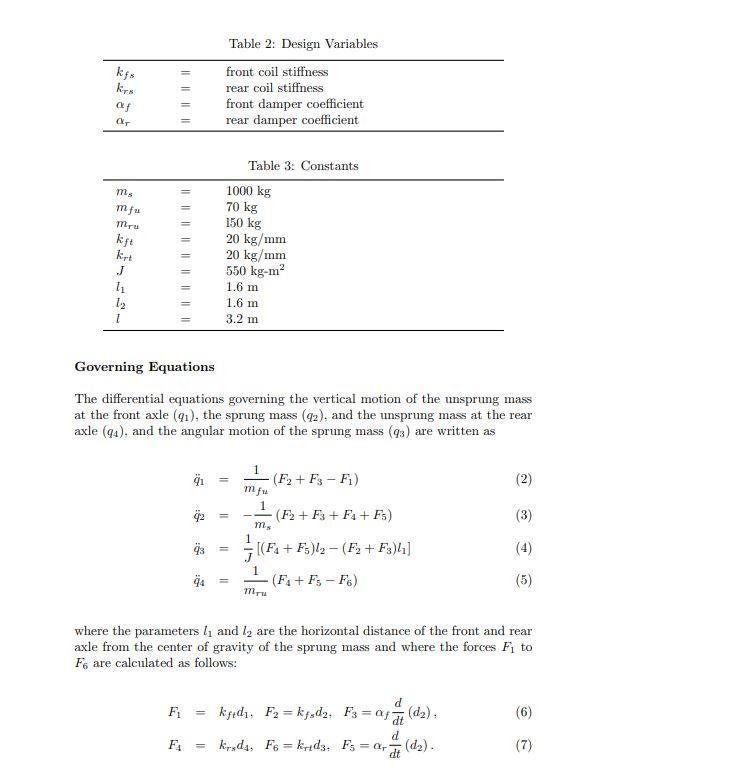 Objectives: 1. To apply a numerical optimization | Chegg.com