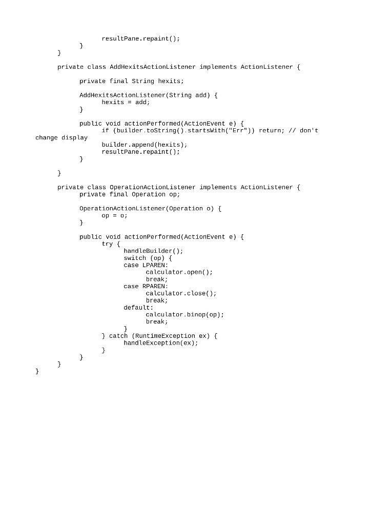 Solved IN JAVA, 1. Put TestCalculator and UnlockTest in | Chegg.com