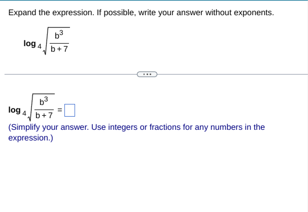 Solved Expand the expression. If possible, write your answer | Chegg.com