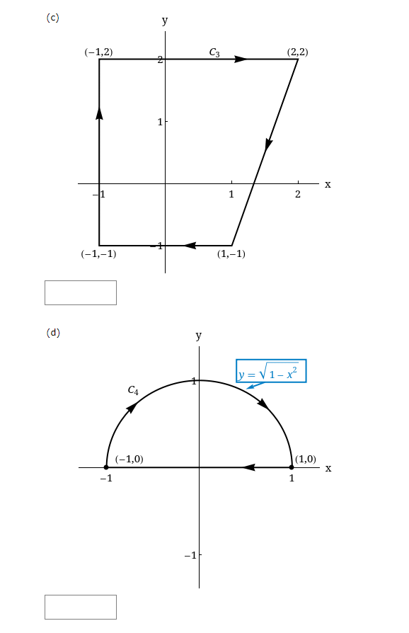 Solved Evaluate F. dr along each path. (Hint: If F is | Chegg.com