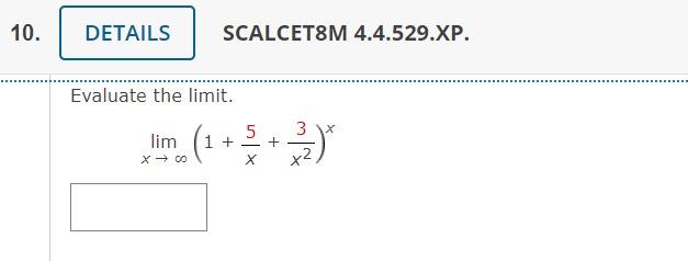 Solved Evaluate the limit. lim x → ∞ 1 + | Chegg.com