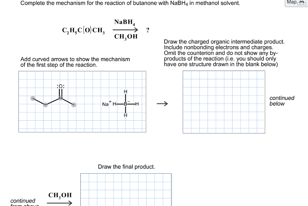 Solved Complete the mechanism for the reaction of butanone | Chegg.com