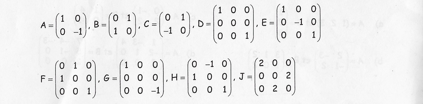 Solved Advanced Maths - ﻿Linear AlgebraPlease kindly show me | Chegg.com