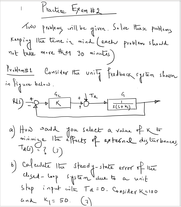 Solved 1 Practice Exam #2 Two problemy will be solve these | Chegg.com