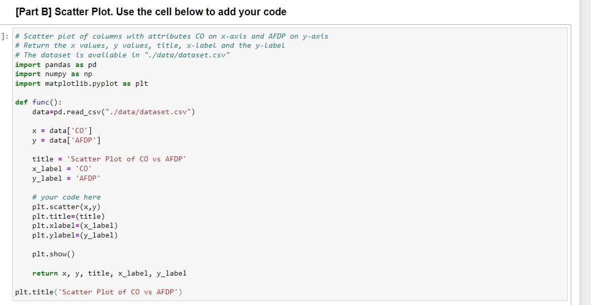 Solved The first part is already answered (I included it | Chegg.com