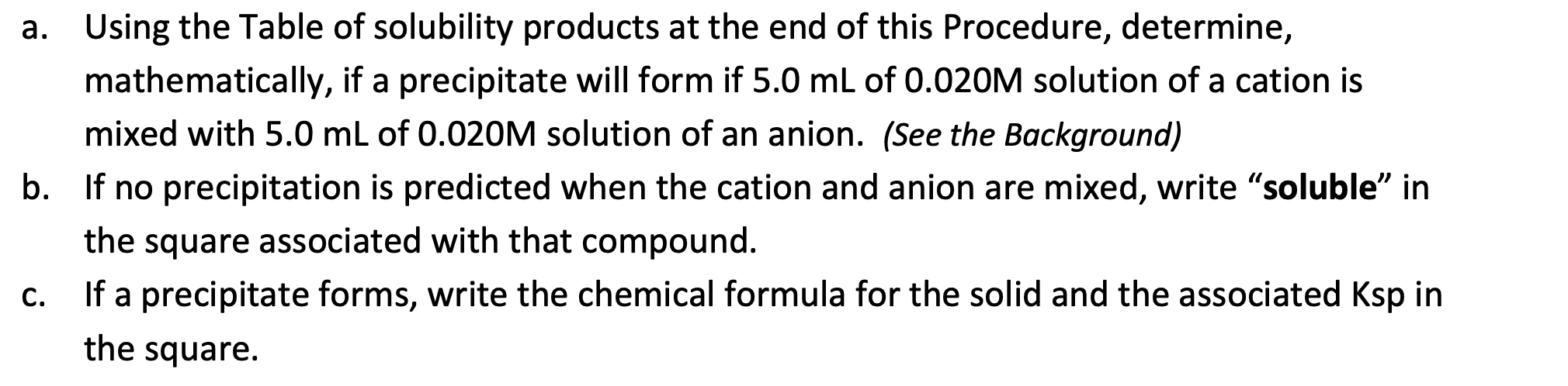 Solved TABLE OF EQUILIBRIUM CONSTANTS (Ka, Kf, Ksp) | Chegg.com