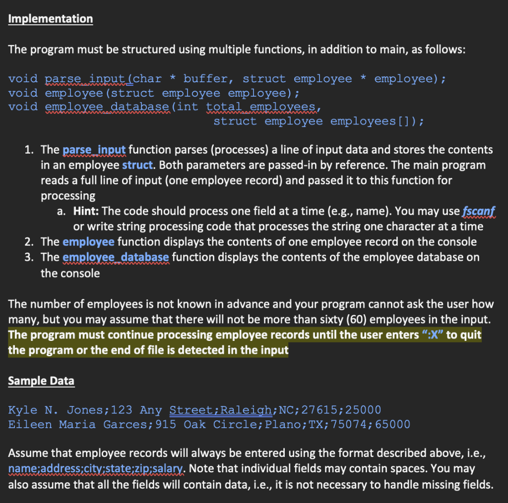 Solved Write this Program in \#C. Only use stdio.h std | Chegg.com