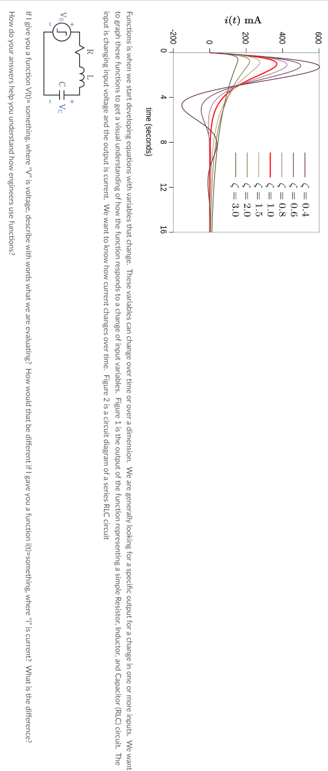 Solved input is changing input voltage and the output is | Chegg.com