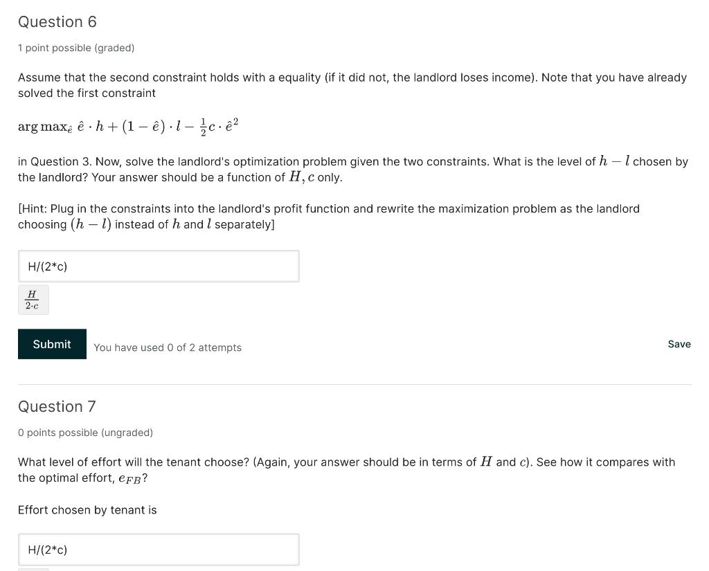 Solved This problem will walk you through a principal agent | Chegg.com