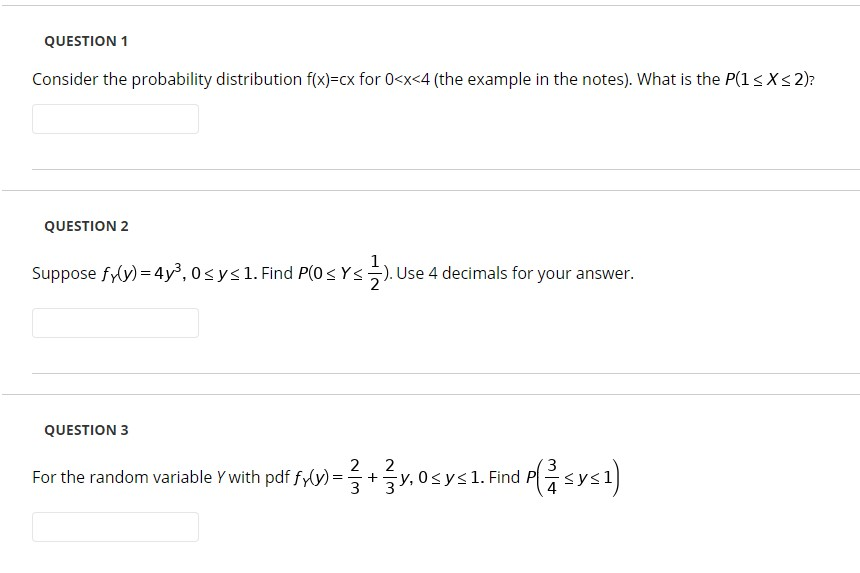 Solved QUESTION 1 Consider the probability distribution | Chegg.com
