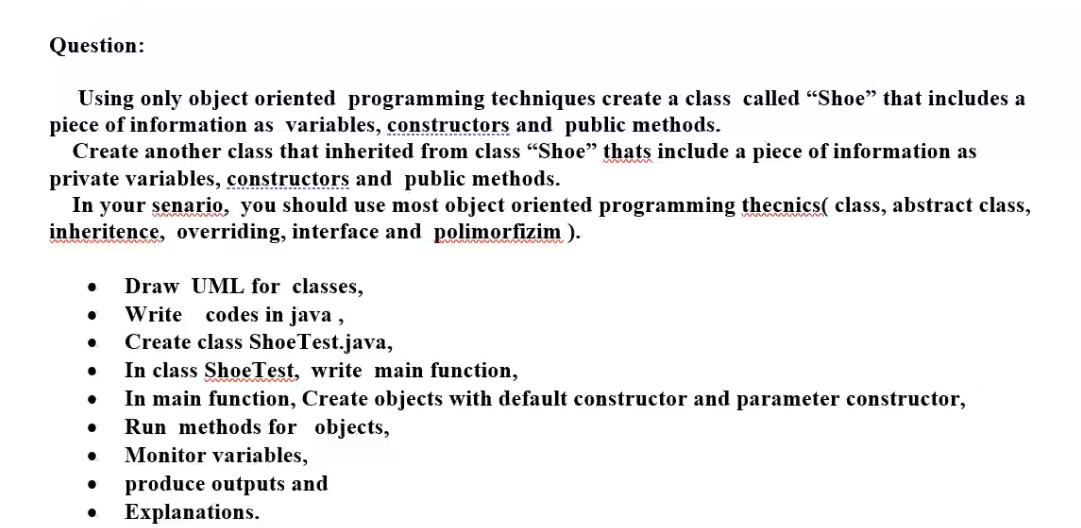 Solved Basic Java Code , I want to draw UML , please fast ı | Chegg.com