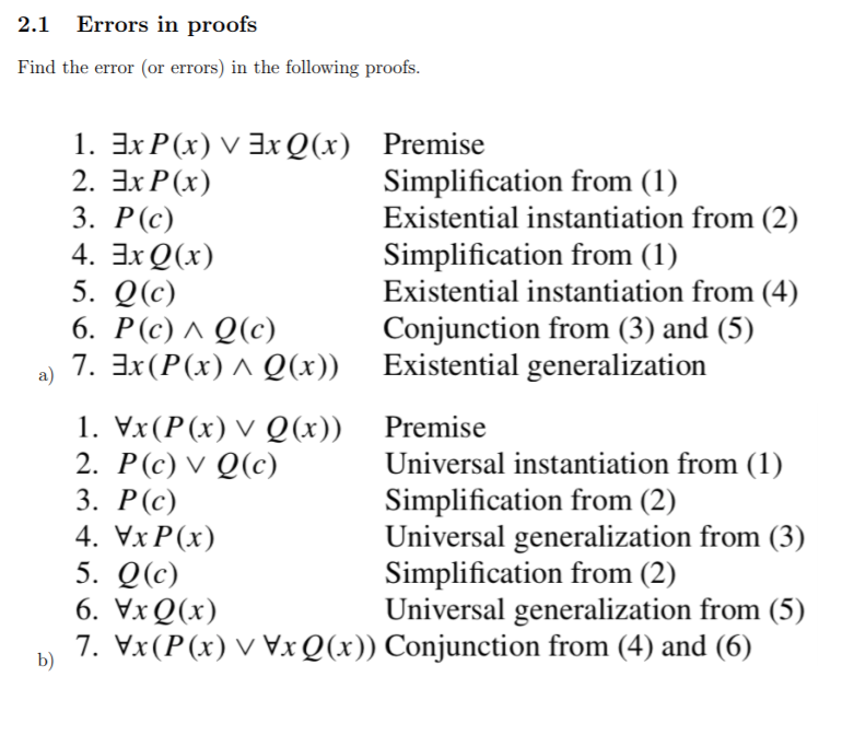 Solved Use laws of equivalence and inference rules to show | Chegg.com