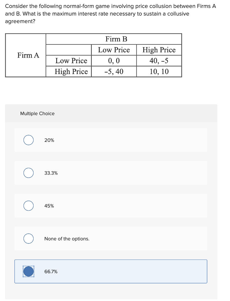 Consider the following normal-form game involving | Chegg.com