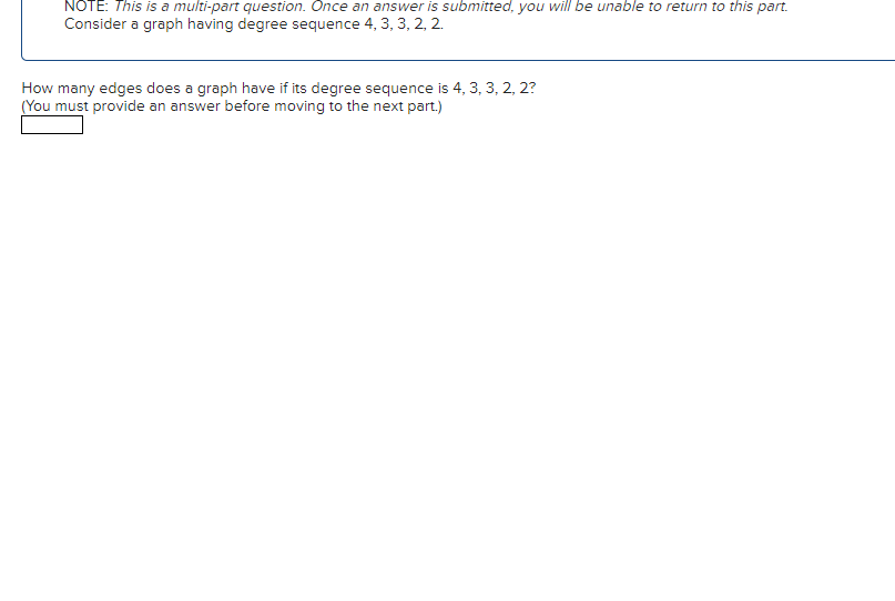 Solved discrete math,NOTE: This is a multi-part question. | Chegg.com