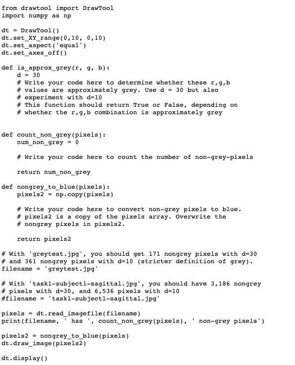3.41 Exercise: Download neuro1.py and drawtool.py. | Chegg.com