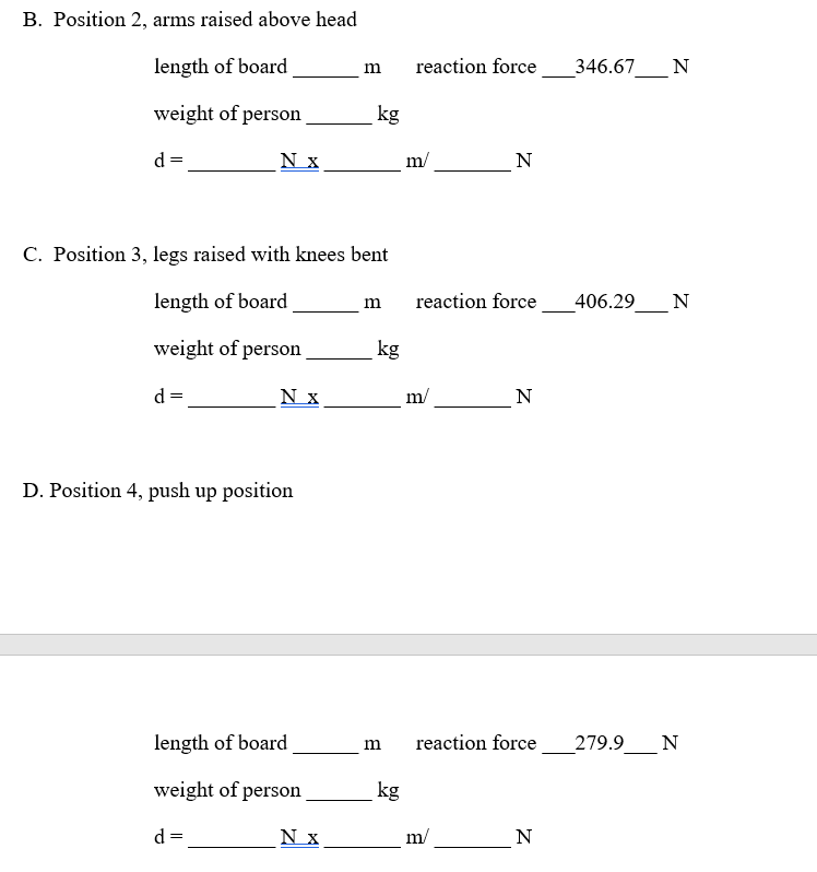 Solved In this lab you will determine my personal center of | Chegg.com