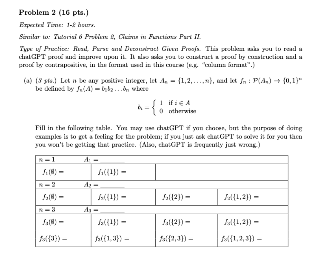 Solved Expected Time: 1-2 hours. Similar to: Tutorial 6 | Chegg.com