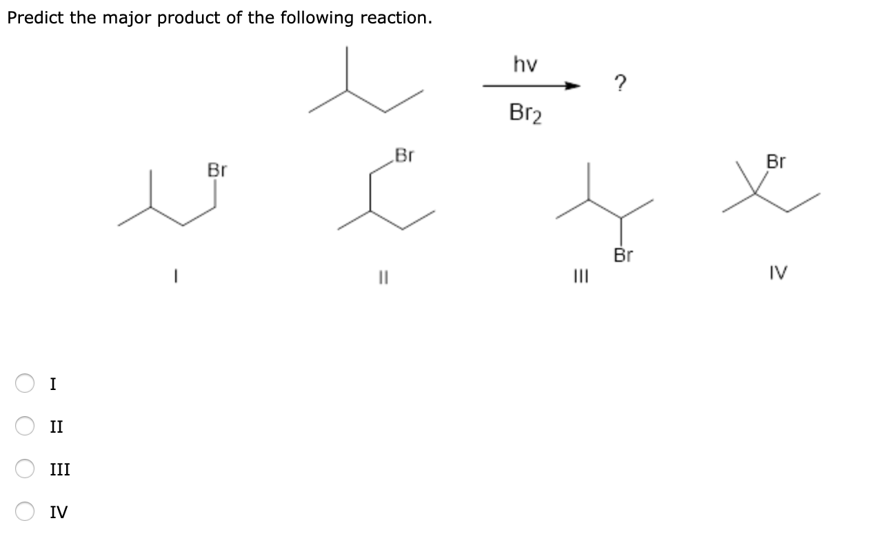 Solved Predict the major product of the following reaction. | Chegg.com