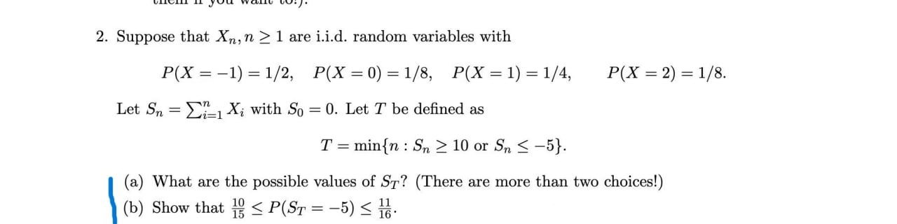 2. Suppose that Xn, n > 1 are i.i.d. random variables | Chegg.com