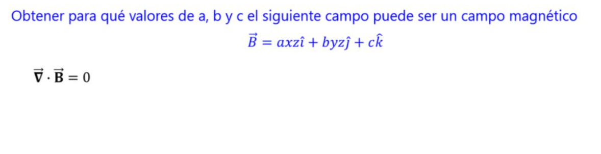 Solved Obtener para qué valores de a,b y c el siguiente | Chegg.com