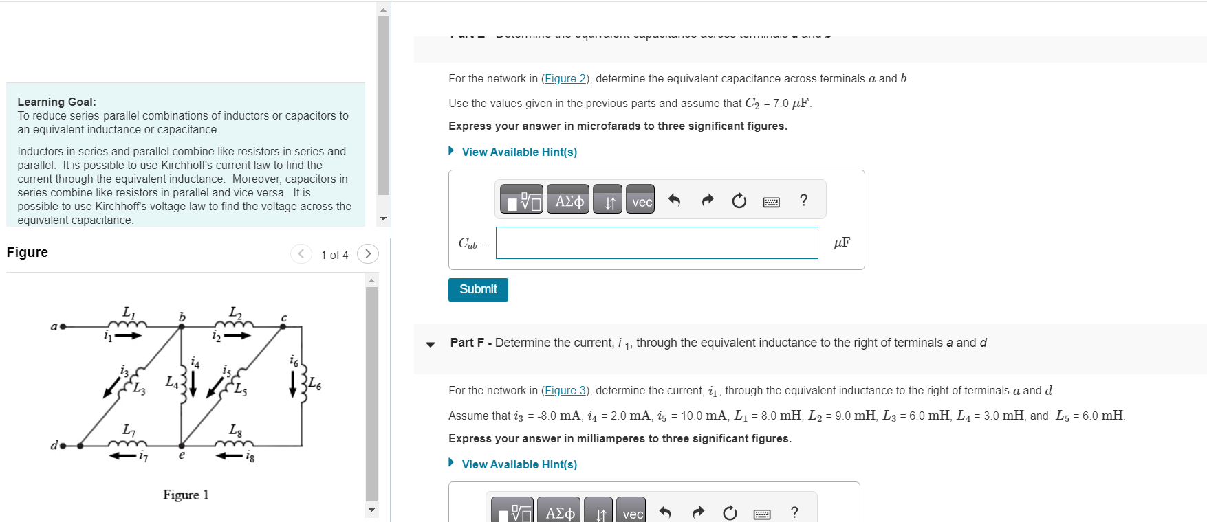 Solved Learning Goal: To reduce series-parallel combinations | Chegg.com