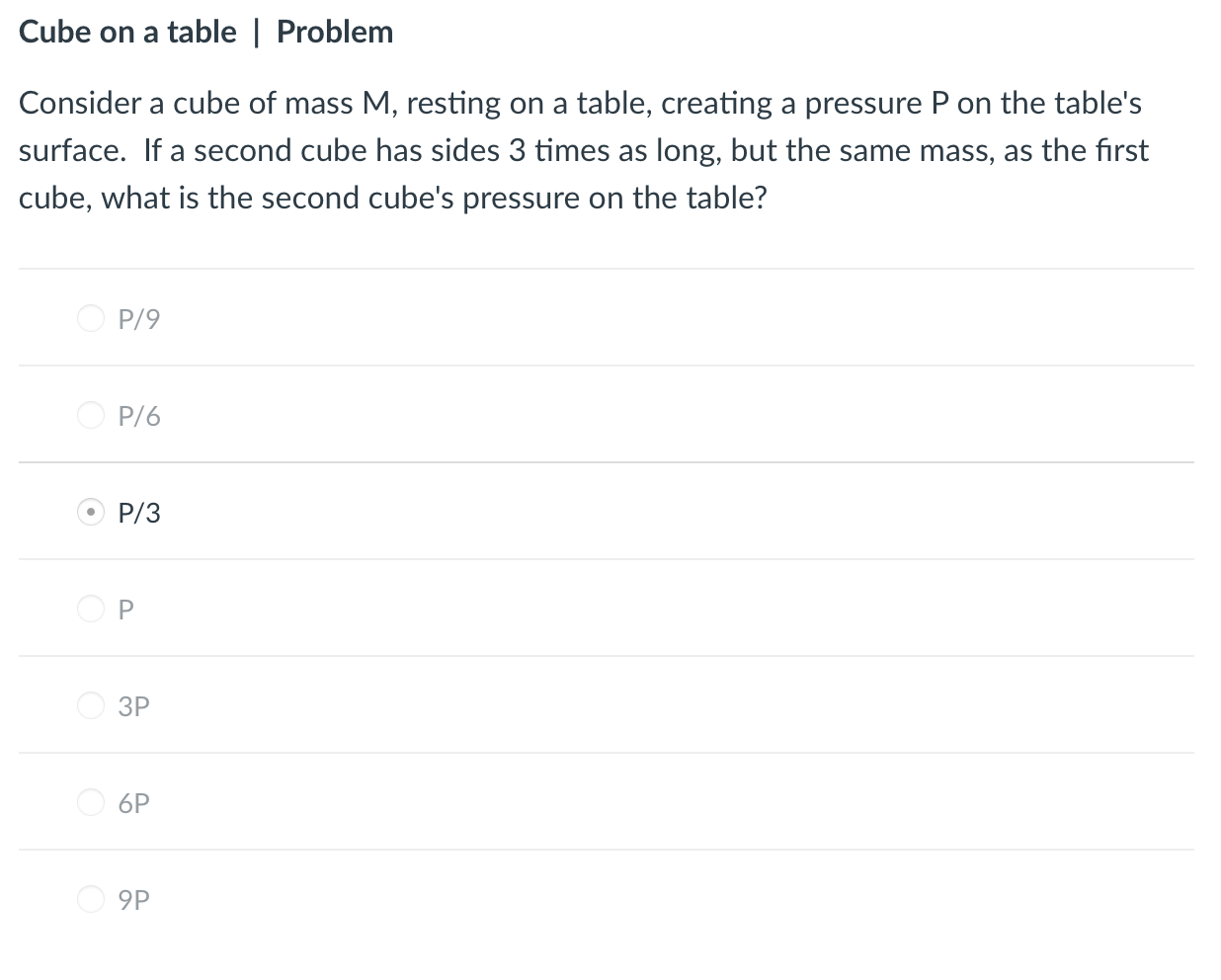 Solved Cube on a table | Problem Consider a cube of mass M, | Chegg.com