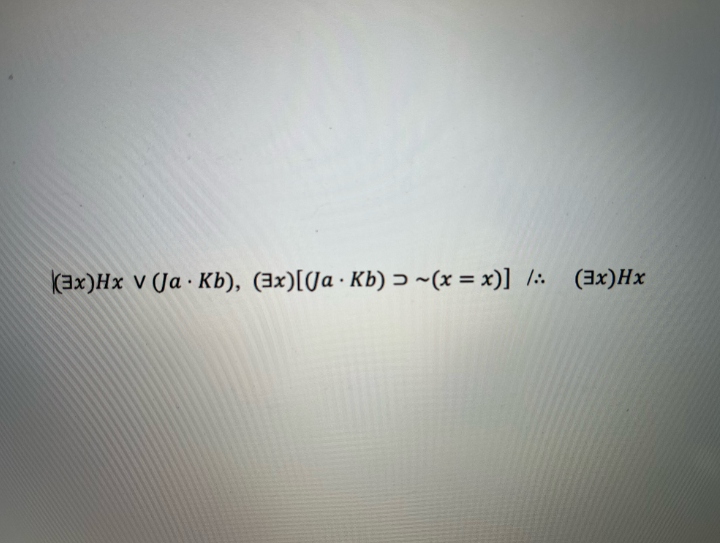 Solved Please help with this logic proof. Do not know how to | Chegg.com