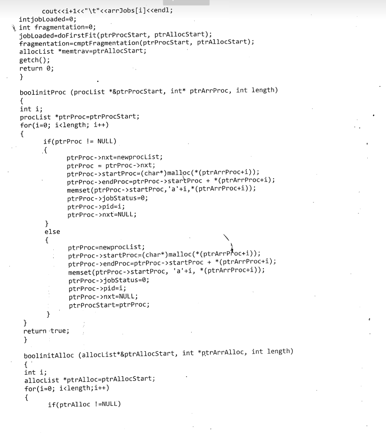 Solved Using C++ Using the partial code given. complete the | Chegg.com
