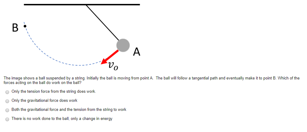 Solved V. The image shows a ball suspended by a string. | Chegg.com