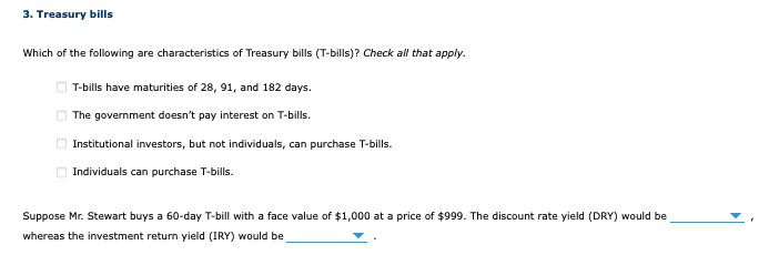 Solved Discount rate yield options - 0.6089%, 5.994%, | Chegg.com