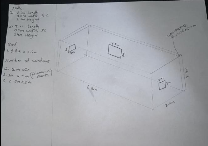 Solved Walls - 7.5 mm Frontier Weatherboard. Model as | Chegg.com