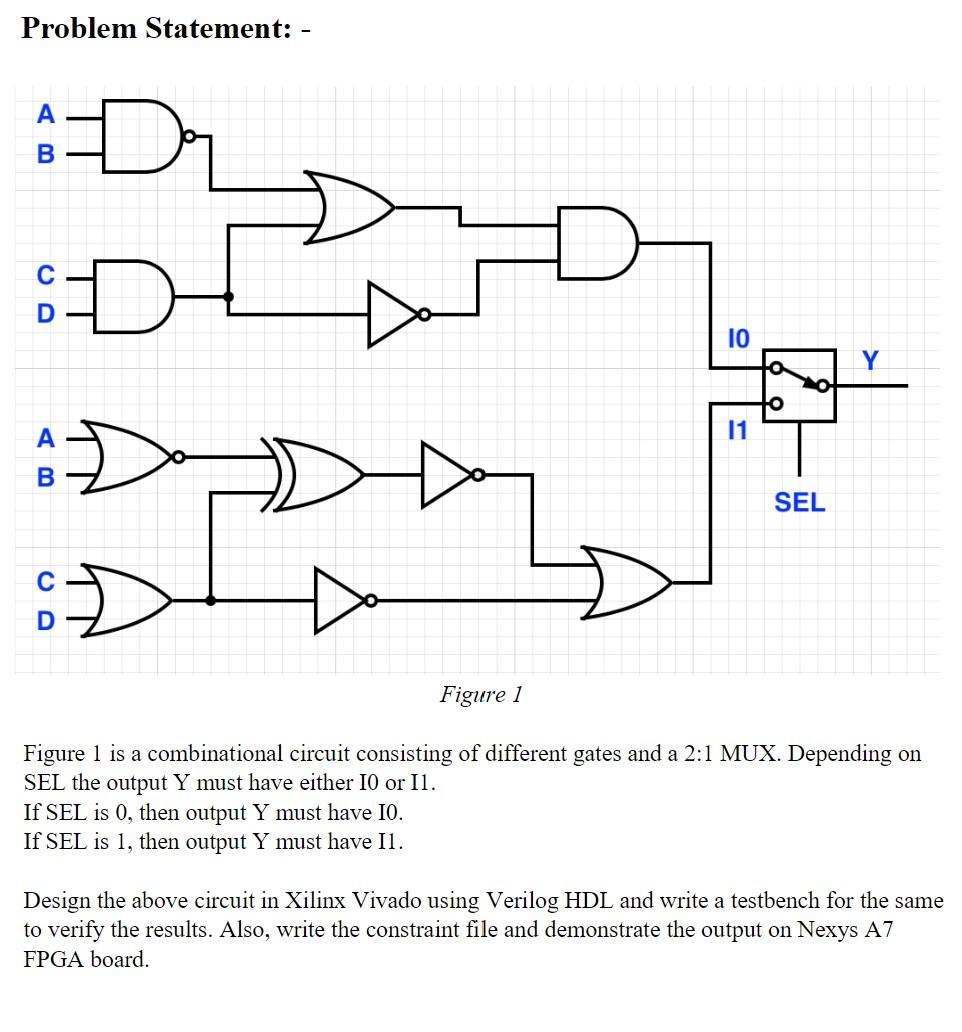Solved Problem Statement: A B Da 10 Ir 11 A B SEL -- Figure | Chegg.com