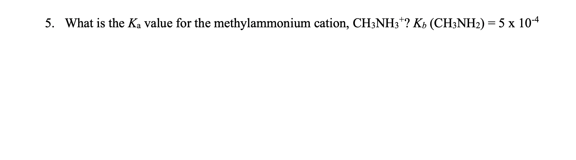 Solved 4. What is the Kb value for the sulfate anion, | Chegg.com