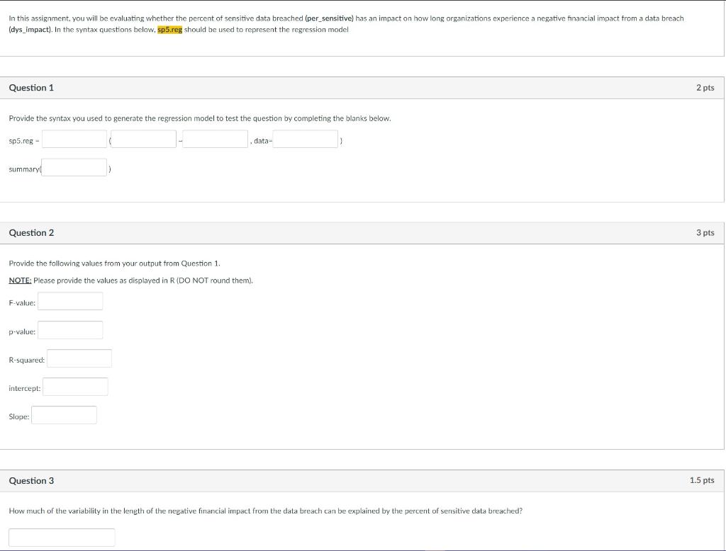 (dys_impact). In the syntax questions below, should | Chegg.com (dys_impact). In the syntax questions below, should | Chegg.com